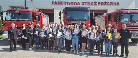Powiatowe eliminacje Ogólnopolskiego Turnieju Wiedzy Pożarniczej