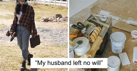 “she Expected An Inheritance From My Late Husband” Widow Is Stunned By