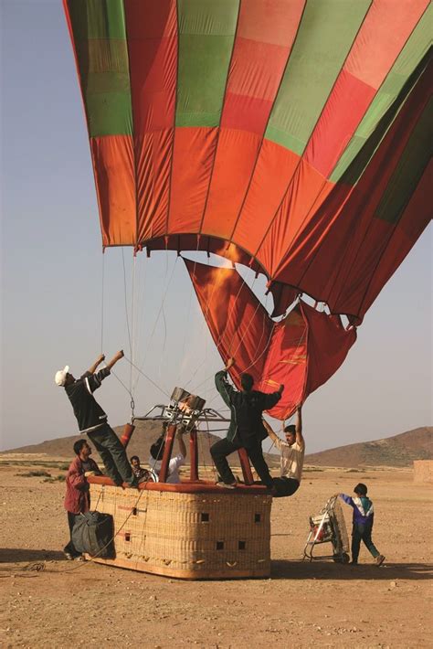 Hot Air Balloon Sahara Morocco Morocco Hot Air Ballon Hot Air Balloon