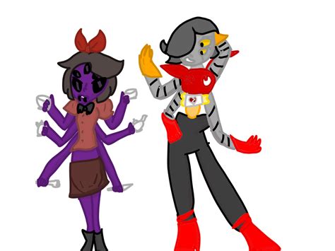Underfell Muffet And Ton By Bltter Sweet On Deviantart