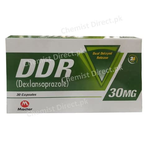 Ddr 30mg Capsule Chemistdirect Pk