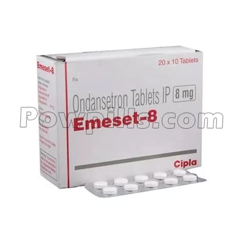 Emeset 8 Mg Effective Antiemetic For Nausea And Vomiting