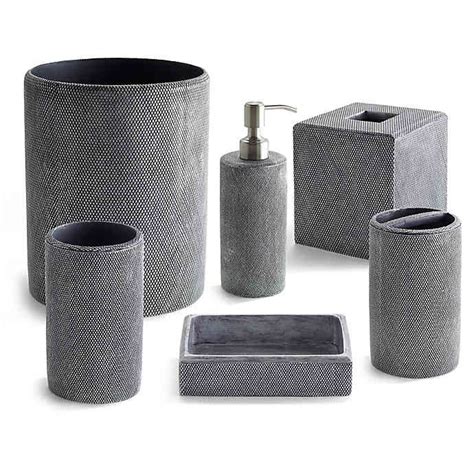 Kassatex Mesh Bath Ensemble In Grey Bed Bath And Beyond Bath