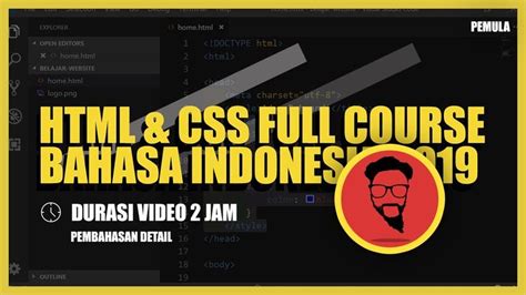 Belajar Html And Css Untuk Pemula Full Lengkap Video Belajar Bahasa