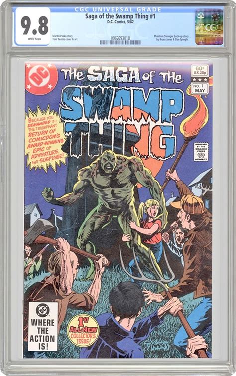 Cgc Registry Featured Set Swamp Thing Cgc