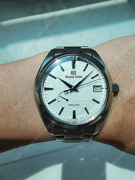 그랜드세이코 Sbga211 스노우플레이크 눈송이 여성용시계 중고나라