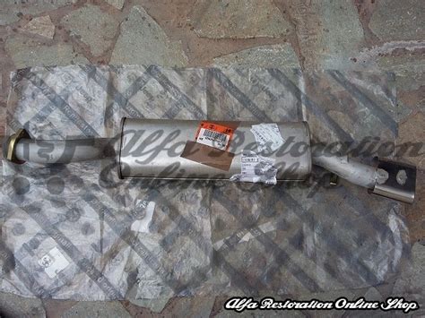 Alfa 155 Q420 Tb 4x4 Exhaust Rear Boxsilencer Alfa Restoration
