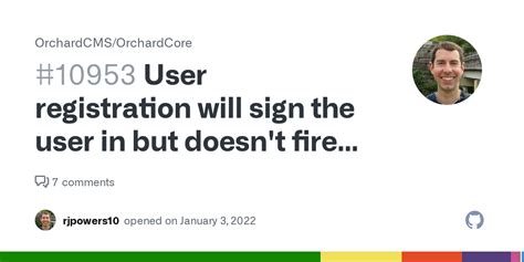 User Registration Will Sign The User In But Doesnt Fire The Sign In