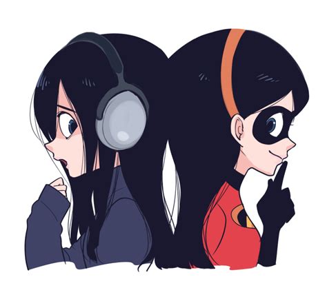 Violet Parr The Incredibles Drawn By Ikuchiosutega Danbooru