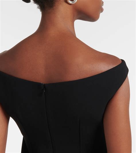 Off Shoulder Top In Black Toteme Mytheresa