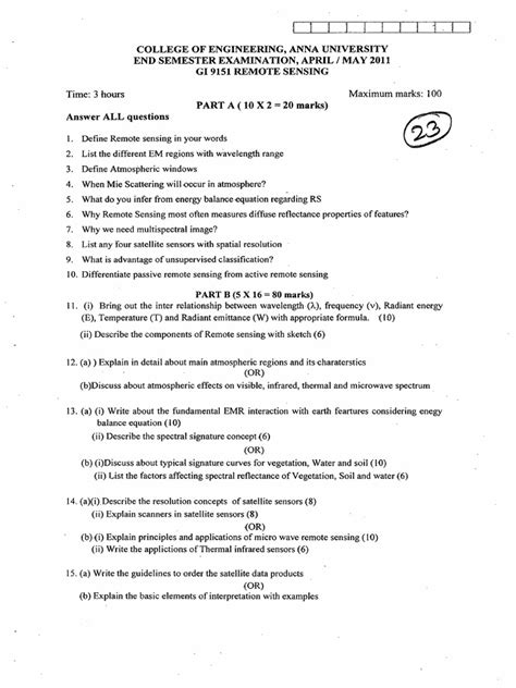 Remote Sensing Pdf