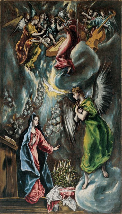 El Greco The Annunciation 1597 1600 R Museum