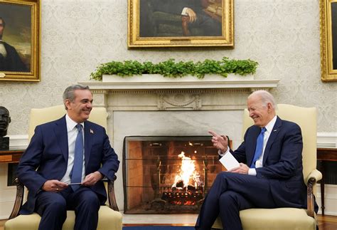 Boric Y Abinader Se Reúnen Con Biden La Antesala De La Cumbre De Las