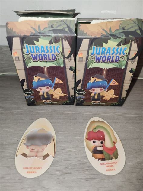 Disney Pixar Popmart Cosbi Toy Story Stitch Jurassic World Sunnyside Adventures Blindbox Blind