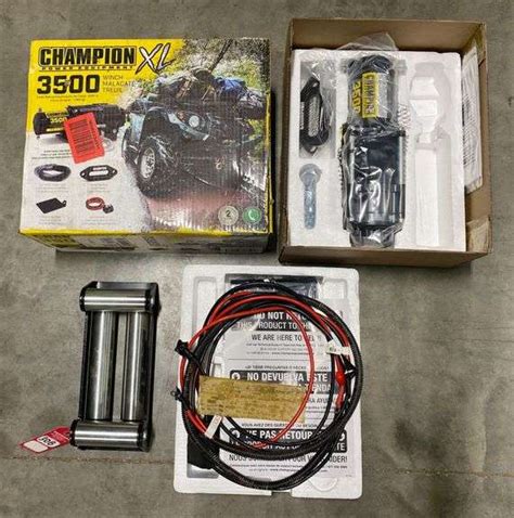 Champion Xl 3500 Wench New Beckort Auctions Llc