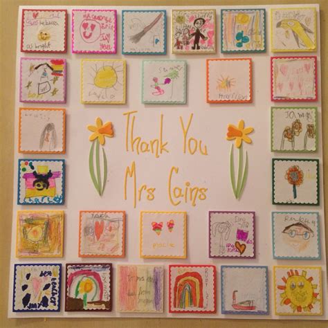Class Thank You Card Classthankyoucard Thank You Cards Gallery Wall