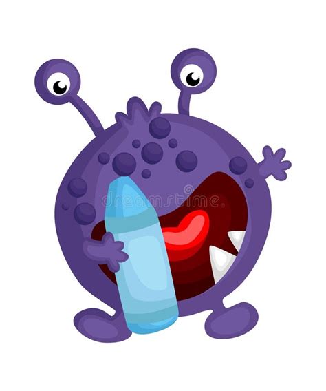 Funny Monsters Cartoons Character Stock Vector Illustration Of Devil