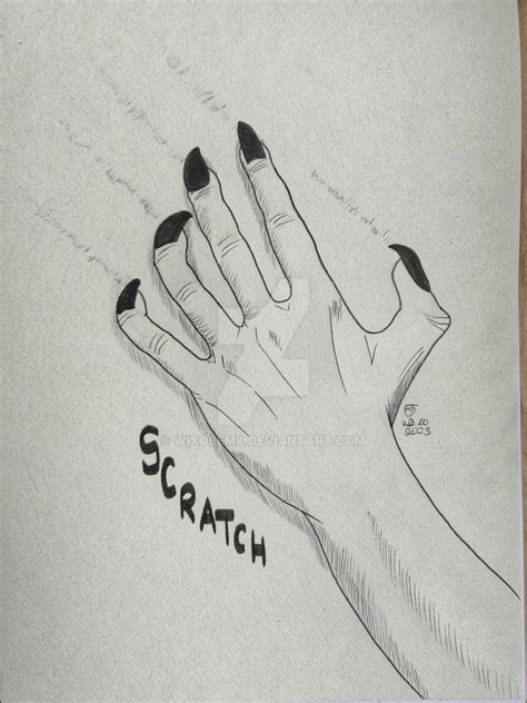 Inktober 2023 Day 22 Scratchy By Wixobemk On Deviantart