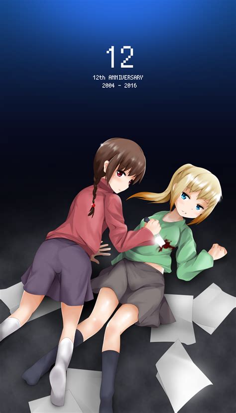 Yume Nikki Fanart Madotsuki And Poniko Fan Art Artist Anime