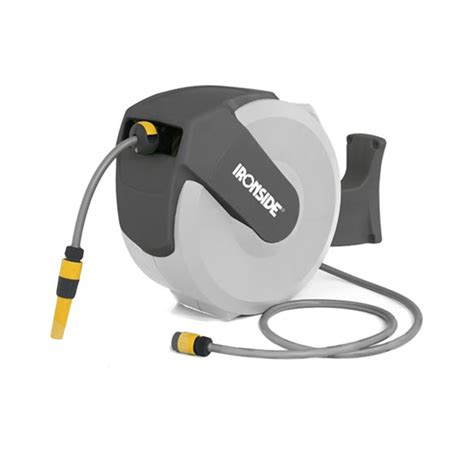 Enrollador Manguera Ironside Garden Pared Con 20 M De Manguera Precio