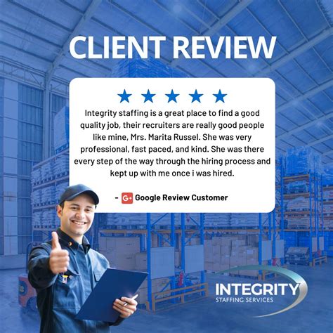 Integrity Staffing Services Inc On Linkedin Integrity Testimonial