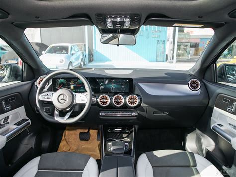 哑光山灰色奔驰eqa中控内饰图片奔驰eqa 2022款 Eqa 300 4matic 首发特别版6963660太平洋汽车网