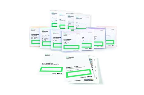 Hpe Lto5 Ultrium Rw Bar Code Label Eu Supplies