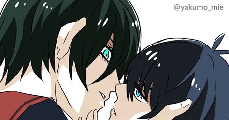 潔右 凛潔kiss唾【描改】 八雲咩のイラスト Pixiv