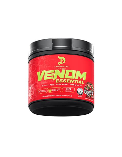 Dragon Venom Essential 30 Serv Energia Enfoque Y Rendimiento Daily