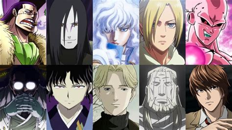 Top 10 Smartest Anime Series Villains By Herocollector16 On Deviantart
