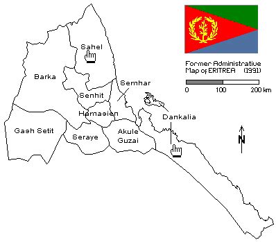 Eritrea Location Geography