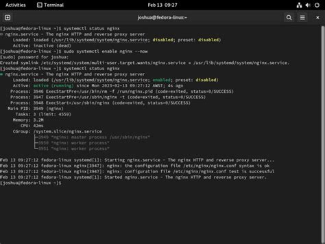 how to install nginx on fedora 40 or 39 linuxcapable