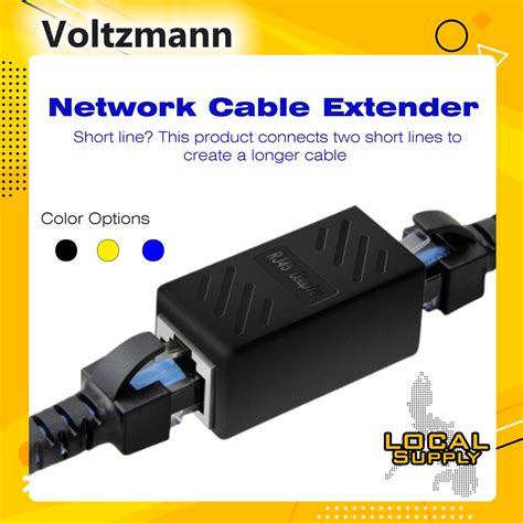 LAN Cable Connector Female To Female Ethernet Network RJ45 Extender Joiner Plug Cat5 5e Cat6