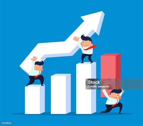 3 기업 성장 화살표를 만들기 위해 협력 개념에 대한 스톡 벡터 아트 및 기타 이미지 개념 개발 건강한 생활방식 Istock