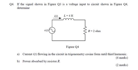 Solved Vt 211 A Figure Q3 Q4 If The Signal Shown In