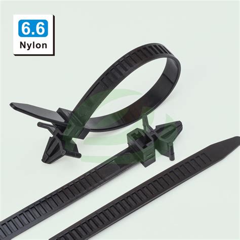 Reusable Push Mount Cable Ties Zhejiang Tolerance Electrical Co Ltd