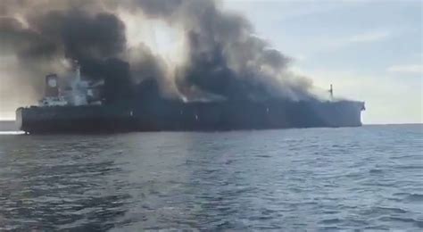 Fire On Oil Tanker In Malaysia 3 Crew Missing Iha News