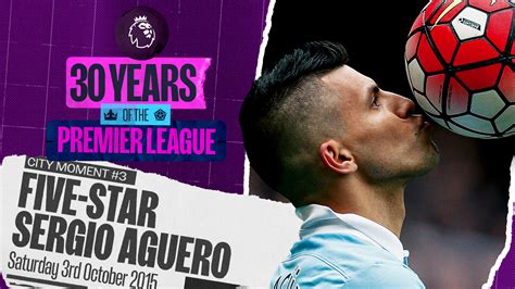 Premier League Moments 3 Agueros Five Goal Haul
