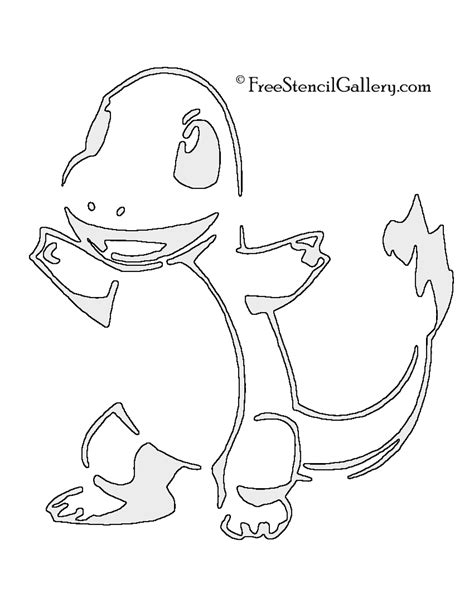 Pokemon Charizard Stencil Free Stencil Gallery