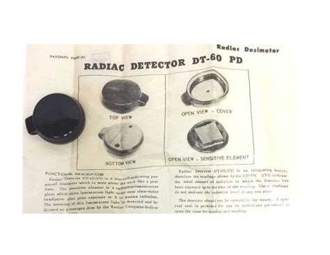 Radiac Detector
