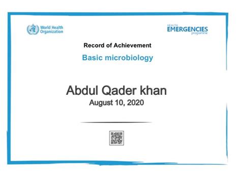 Abdul Qader Khan Posted On Linkedin