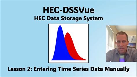 HEC DSSVue Lesson 2 Entering Time Series Data Manually YouTube