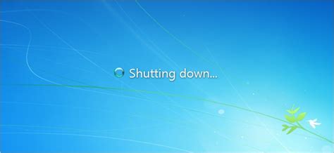 Does Shutting Down Windows From The Command Prompt Cause Damage