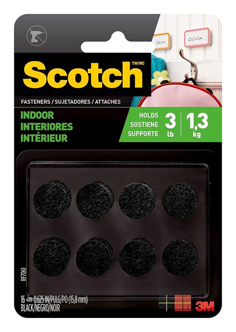 Scotch Multi Purpose Hook And Loop Fasteners 5 8 In X 5 8 In Circles For Wholesale