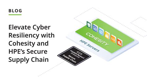 Vijayakumar Bs Aka Vbs On Linkedin Elevate Cyber Resiliency With Cohesity And Hpe Secure Supply