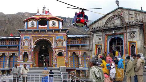 Badrinath Kedarnath Yatra By Helicopter Badrinath Kedarnath Helicopter