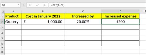 How To Use Percentage Formula In Excel Excel Percentage Formula