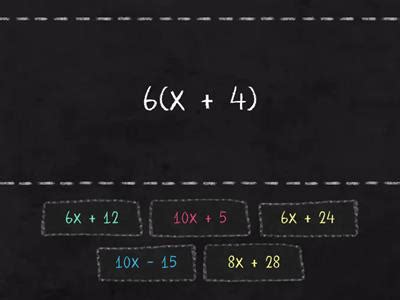 Distributive Property Two Step Teaching Resources