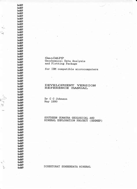 Pdf Geodapp Geochemical Data Analysis And Plotting Package For Ibm Compatible Microcomputers