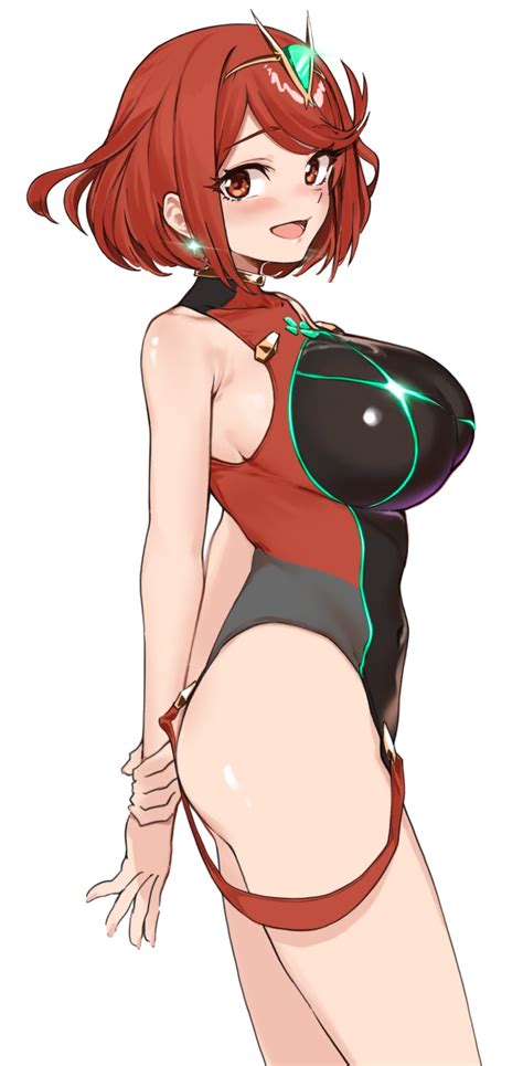 Pyra And Pyra Xenoblade Chronicles And 1 More Drawn By
